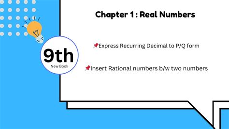 class 9th ch 1 express recurring decimal to p q form insert