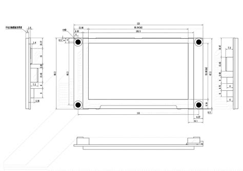 W043u8048m 5 R 4 3 Inch Resistive Touch Uart Lcd Display Whtclcd
