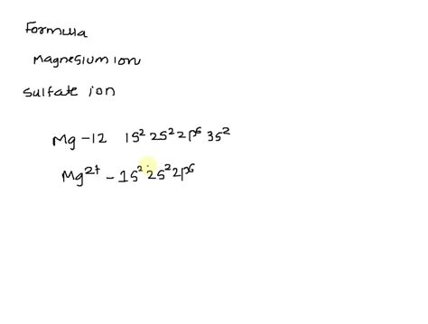 Solved Magnesium Bromide Is A Binary Ionic Compound From Its Formula