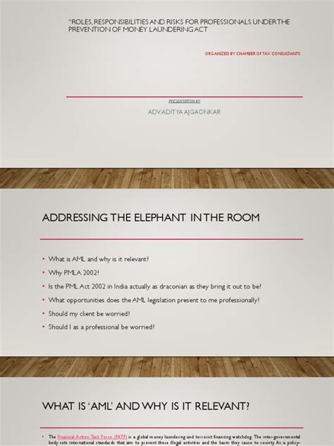 Adv Aditya Ajgaonkar Pdf Money Laundering Justice