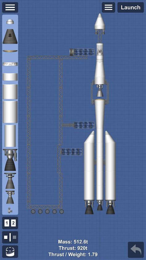My 1st Proper Attempt At A Rocket R Spaceflightsimulator
