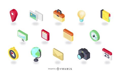 Isometric Vector Icons Vector Download