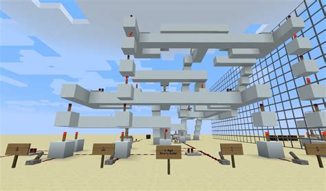 Binary Math With Redstone Minecraft Map