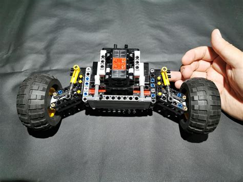 Lego Moc Back Suspension Buggy Motor By Noegutzar Rebrickable Build