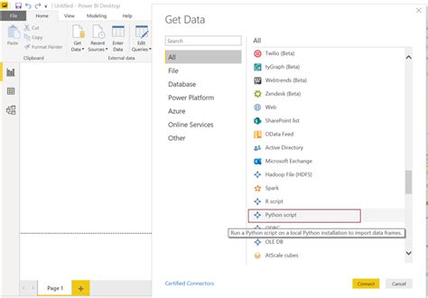 solved python integration with power bi importing excel microsoft fabric community