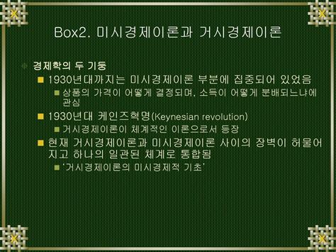 경제학원론 6강 국민경제의 구조와 순환 ppt download
