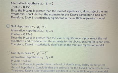 Solved The Statsmodels Ols Method Is Used On A Cars