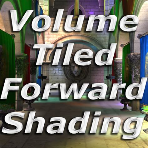 Volume Tiled Forward Shading 3d Game Engine Programming