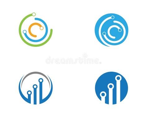 Circuit Logo Template Vector Stock Vector Illustration Of Circuits Logo 109883586