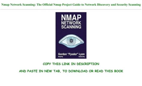 [download] Nmap Network Scanning The Official Nmap Project Guide To Network Discovery And