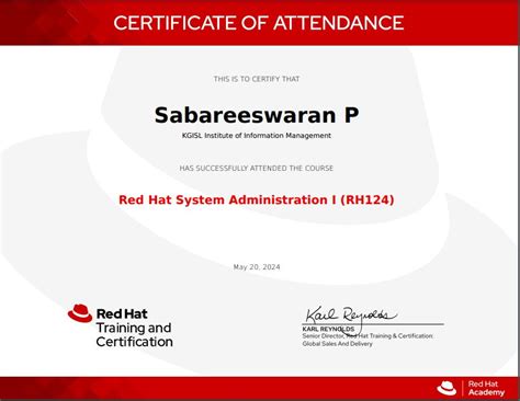 sabareeswaran ᴩ on linkedin redhat linuxcertification opensource linux