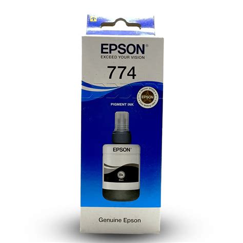 Epson 774 Original Ink Black - IMPRINT SOLUTION