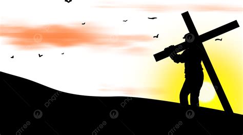 십자가 예수 국경 인간 십자가 예수 경계 테두리 Png 일러스트 및 Psd 이미지 무료 다운로드 Pngtree