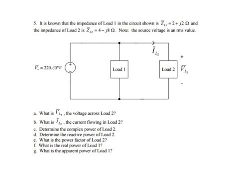 Solved Exercises Find The Real And Reactive Power Chegg
