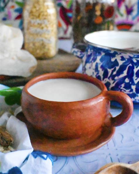 Atole Blanco Recipe Inspired By Oaxaca