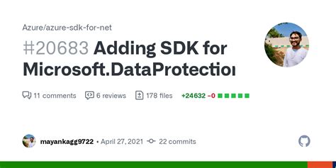 adding sdk for microsoft dataprotection by mayankagg9722 · pull request 20683 · azure azure sdk