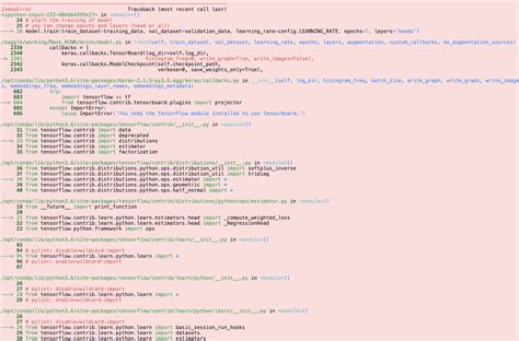 Maskrcnntrain Gives List Index Out Of Range · Issue 2975 · Matterportmaskrcnn · Github