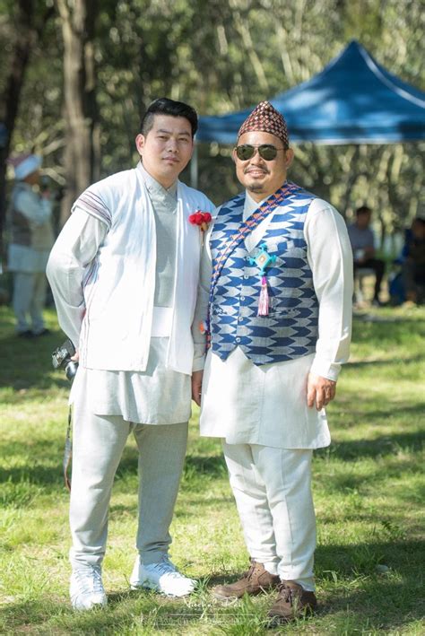 Nepali Kirat Man Nepal Culture Man Dressing Style Traditional