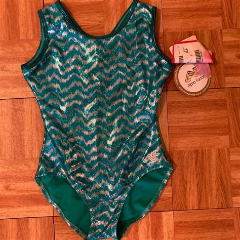 Really Cute And Shiny Gymnastics Leotard Part Of Depop