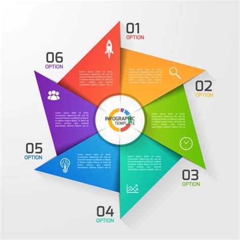 Modern Paper Infographics In A Pie Chart For Web Banners Mobil — Stock Vector © L Amica 40068283