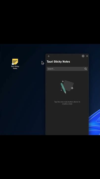 Rust Tauri Sticky Notes Desktop Application Rustlang Rustprogramming