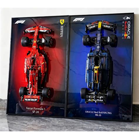 Display Wall Photo Frame 42207 Ferrari Sf 24 F1 Car Displaying Pictures