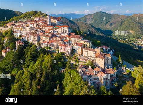 Aerial View Of Santa Maria Del Monte And The Chapels Of The Sacred Way