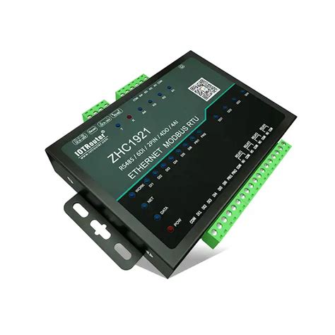具有mqtt modbus以太网rj45连接无线和射频模块的工业物联网网关