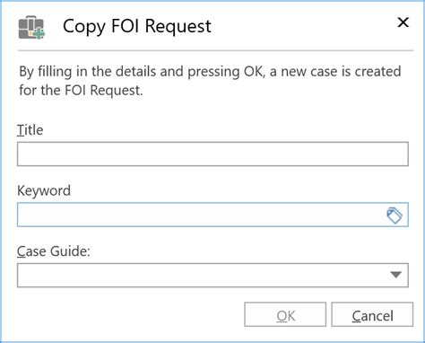 Menu Items On The FOI Tab F2 Docs Menu Items On The FOI Tab F2 Docs