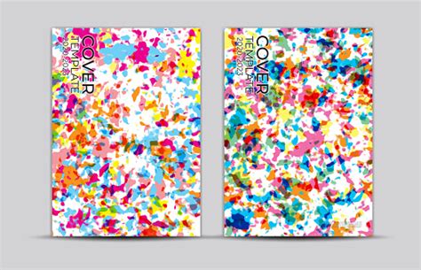 파스텔 페인팅 배경 표지 디자인 카드 웹 배너 포스터 템플릿 트렌디 한 질감 종이 아트 추상 벡터 일러스트 레이션 가리기에 대한