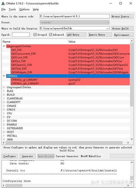 windows qt5 opencv4 环境配置 知乎 windows qt5 opencv4 环境配置 知乎