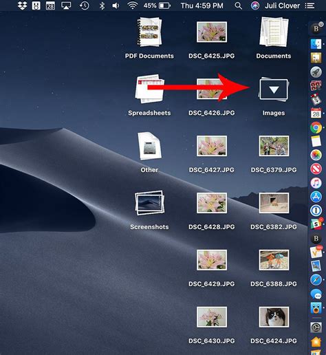 How To Organize Your Macs Desktop With Stacks In Macos Mojave Macrumors