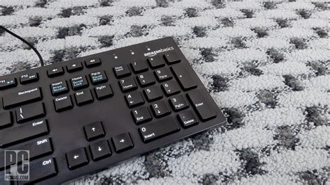 Amazon Basics Low Profile Wired Usb Keyboard Review Pcmag