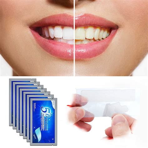 Комплект 5d ленти за избелване на зъби Vaxiuja 28 бр Emag Bg