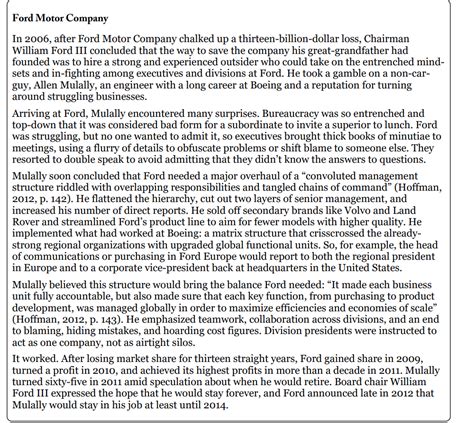 Solved 1 Identify Two Structural Dilemmas 2 What Were The