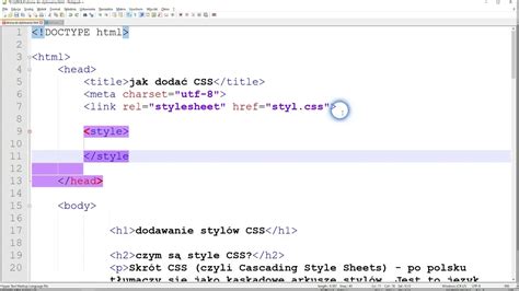Jak Połączyć Plik Css Do Html W Prosty Sposób I Uniknąć Błędów