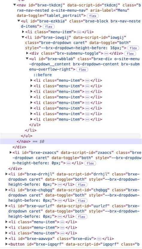 No Bug Nav Nestable Breaks In Backend When Dropdown Content From