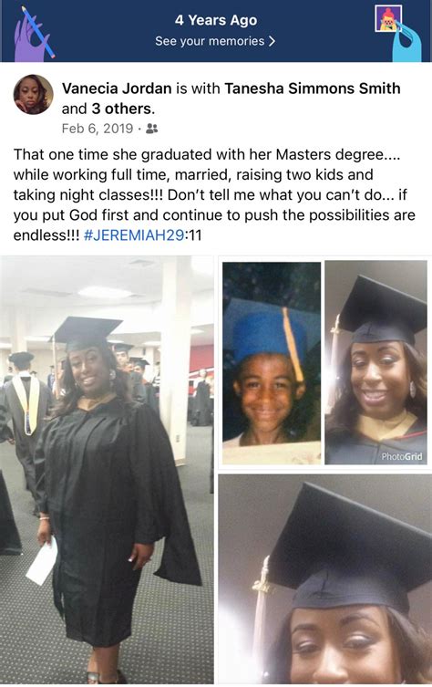Vanecia Jordan Mba On Linkedin Sometimes We Forget Where We Started Or The Obstacles We Had To