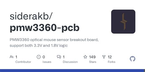 Github Siderakb Pmw3360 Pcb Pmw3360 Optical Mouse Sensor Breakout