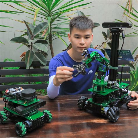 mua yahboom ros2 robot jetson nano mecanum wheel chassis car robotic