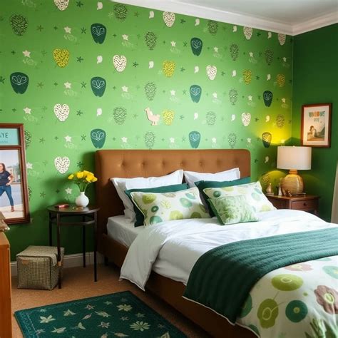 Green Bedroom Wallpaper Ideas18 Bold And Beautiful Designs To Try