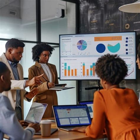 Free Team Analyzing Data Photo Meeting Data Team Download At Stockcake