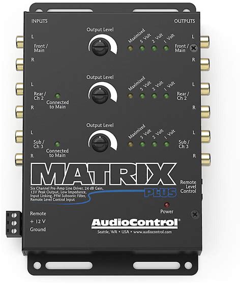 Customer Reviews AudioControl Matrix Plus Channel Line Driver At Crutchfield