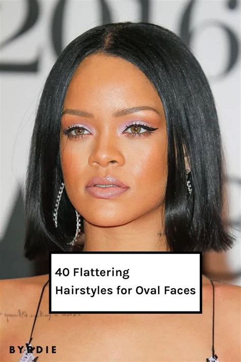 54 Flattering Haircuts For Oval Faces Oval Face Hairstyles Oval Face