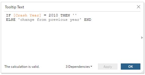 Tableau Tutorial Dealing With Exceptions In Tooltip Text The Data