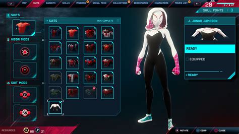 Spider Gwen Suit Slot Hooded Into The Spider Verse Marvels Spider