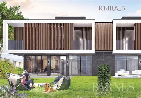 Модерни 3 етажни къщи в елитен район на кв Драгалевци