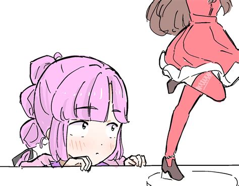 Fujishima Megumi Anyoji Hime And Kurusu Rin Love Live And 1 More Drawn By Tazaki Masanobu