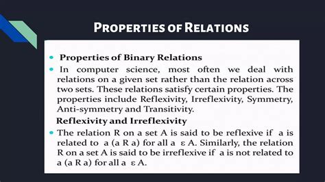 Set Theory Unit Ii Mathematical Foundation Of Computer Sciencepptx