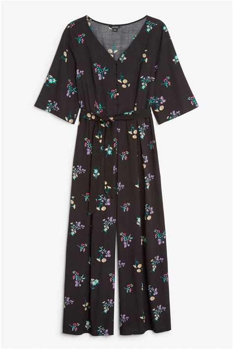 Flowy Jumpsuit Black Meadow Jumpsuits Monki
